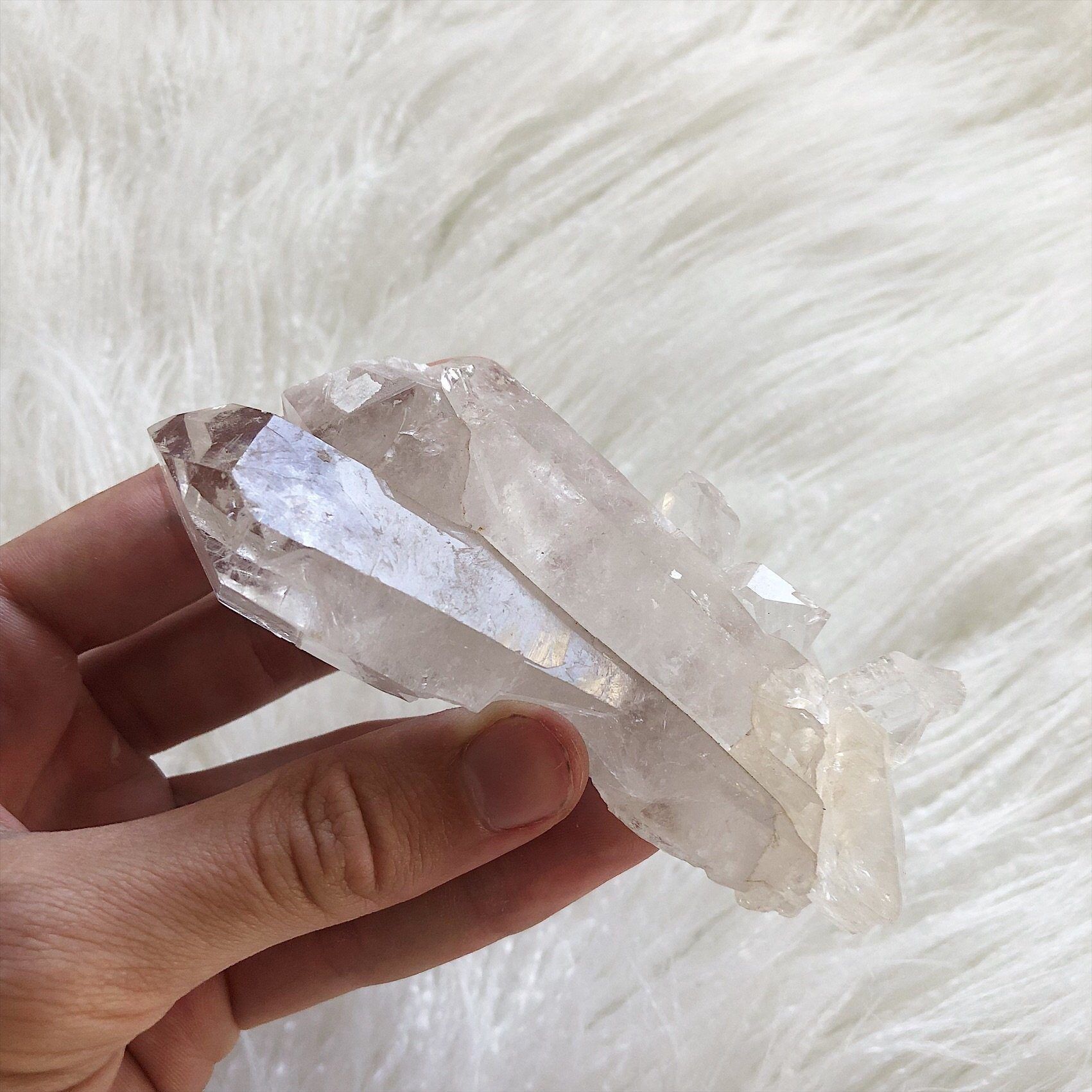Clear Quartz | Aqua Aura Quartz | Angel Aura Quartz – LustrousCrystals®