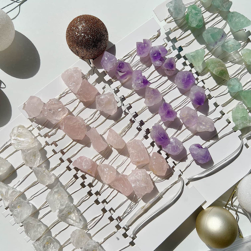 Crystal LED String Lights – LustrousCrystals®
